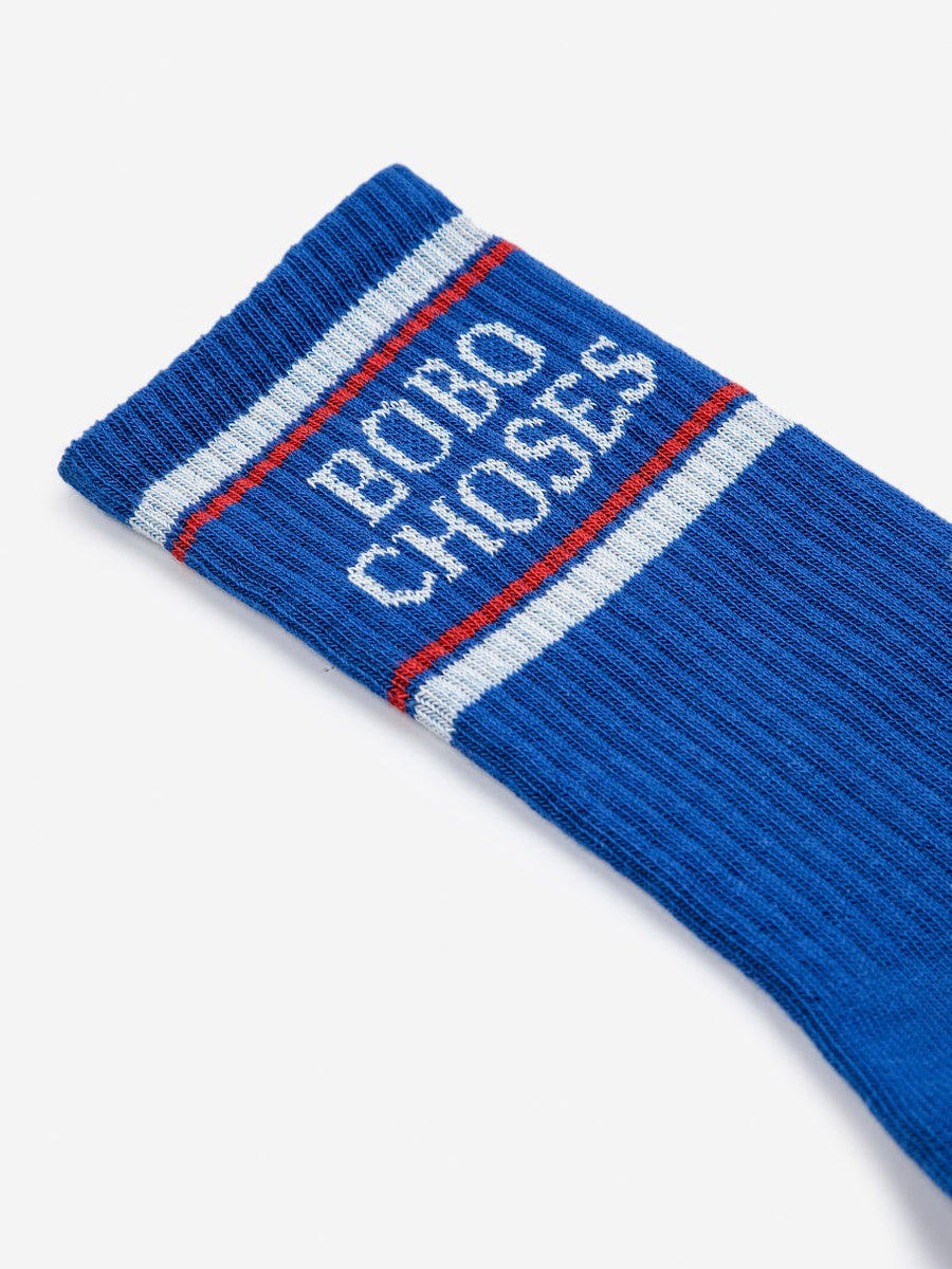 Bobo Choses Long Socks - Blue – GREEN HEARTS PINK